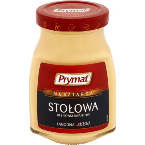 Prymat Tafelsenf - Zarter Geschmack, perfekt für Sandwiches
