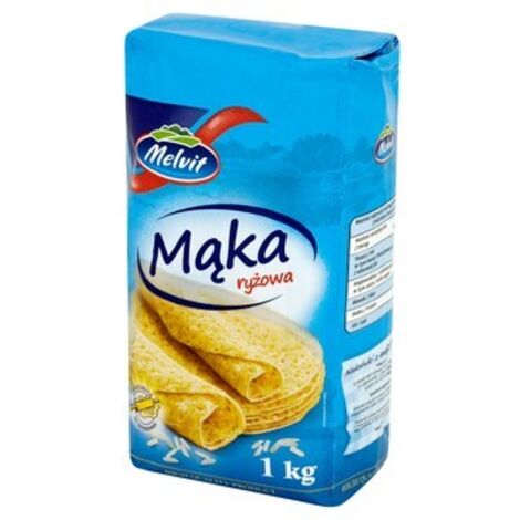 Melvit Reismehl 1kg – perfekt für Pfannkuchen und Backwaren