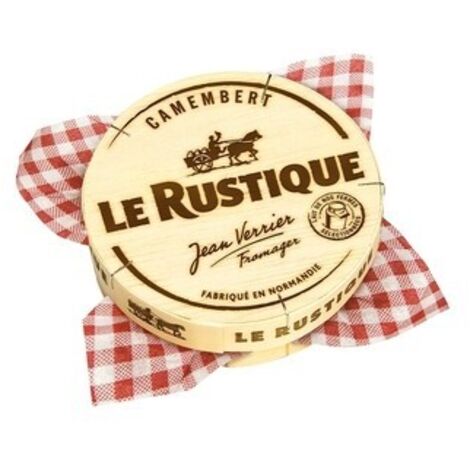 Le Rustique Camembert 250g – Französischer Käse, cremiger Camembert