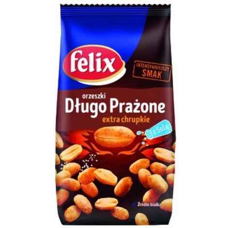 Selgros111 Felix Extra Crispy Peanuts – lang geröstet, der perfekte Snack
