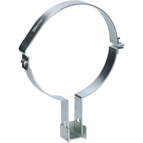 Rohrhalter 200mm verstellbar, Stahl verzinkt (Pluvia)