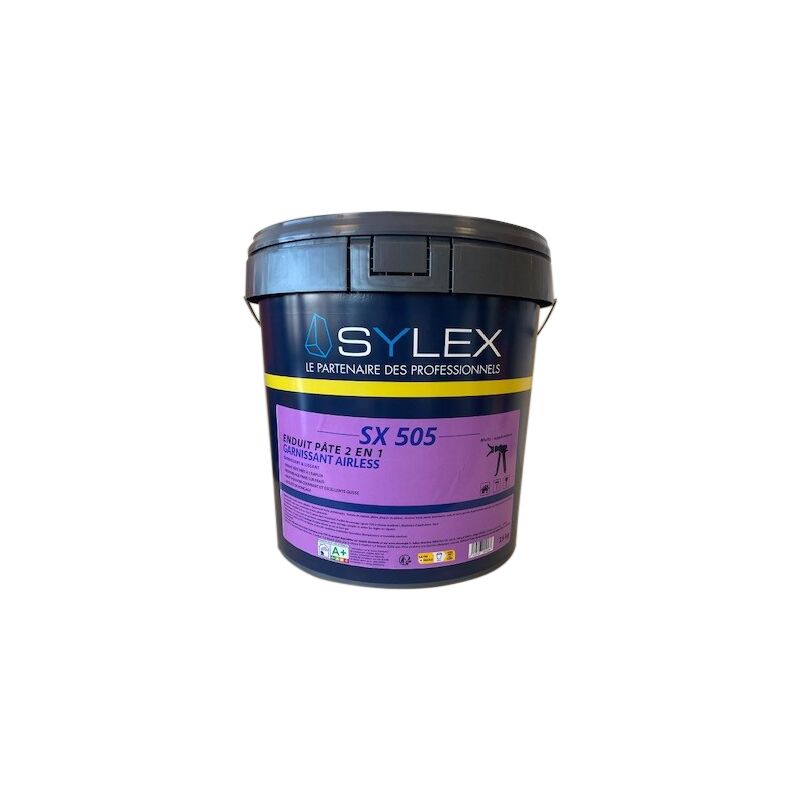 SYLEX Enduit garnissant SX505 2 en 1 airless et manuel 25 kg