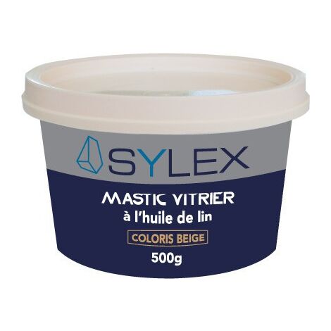 Mastic vitrier à l'huile de lin Conditionnement: 1KG - Couleur: BEIGE