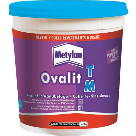 Colle textiles muraux Ovalit TM Conditionnement: 750G