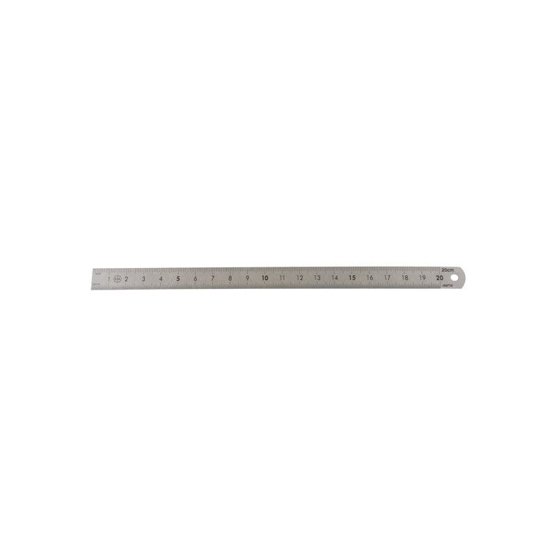 REGLA SEMI RIGIDA ACERO INOX