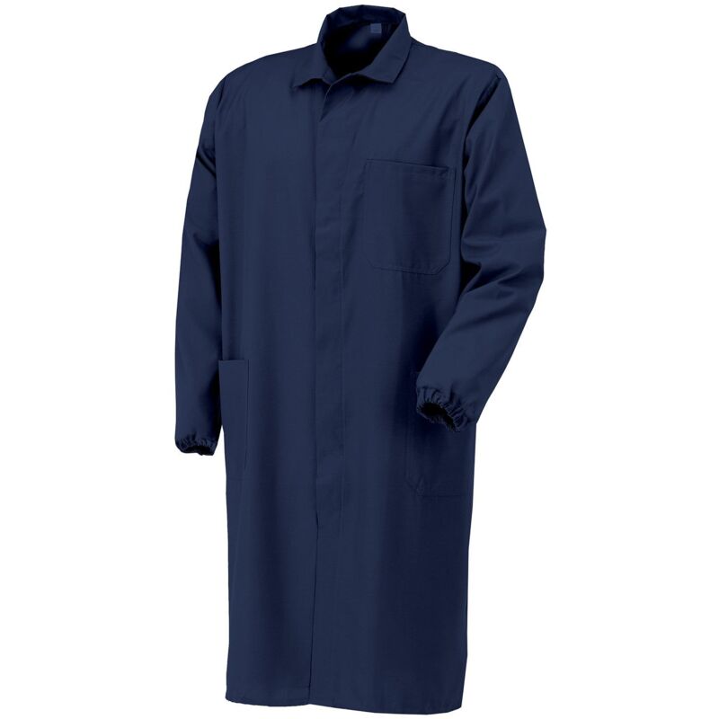 BATA AZUL POLIEST/ALGODON