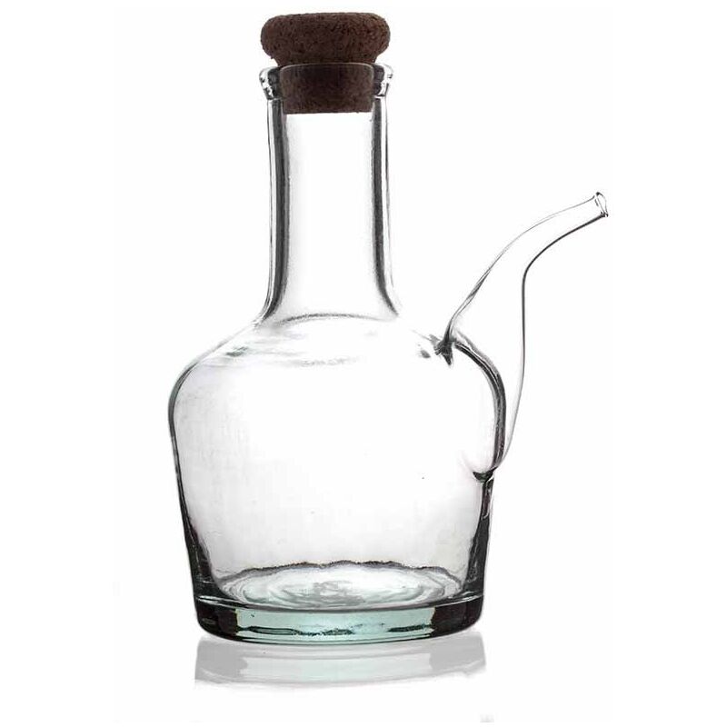 ACEITERA CRISTAL RUSTIC BARRAL - 500 ML