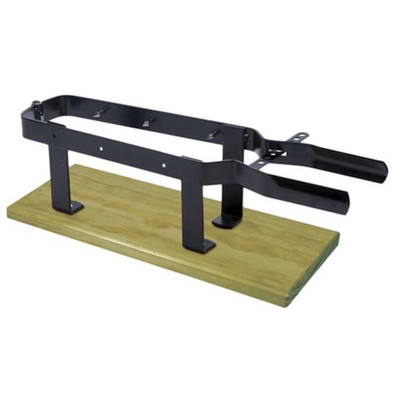 JAMONERO PINZA BASE MADERA