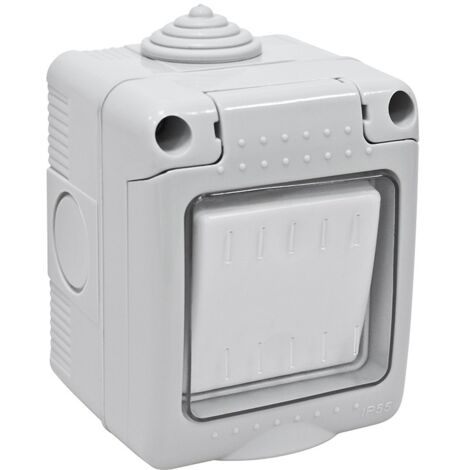INTERRUPTOR SUPERFICIE ESTANCO IP55 - 10 A