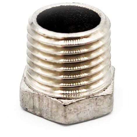 Bouchon hexagonal mâle G1/4en acier inoxydable 316
