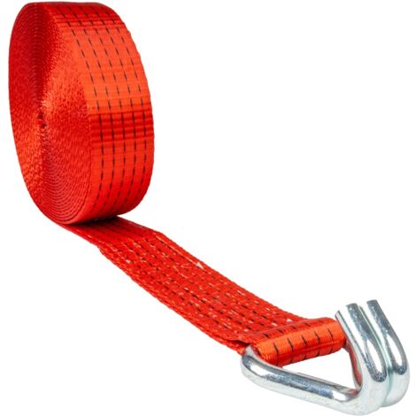 Sangle Attache A Cliquet Avec Crochet Ergo 5000kg 9,60m 50mm 5t