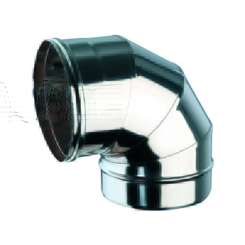 mf codo 90° acero inoxidable diam 200