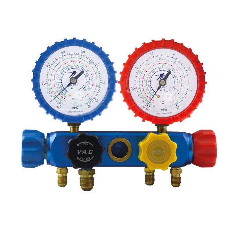 4-Wege-Analog-Manometer-Baugruppe x r410 / r32