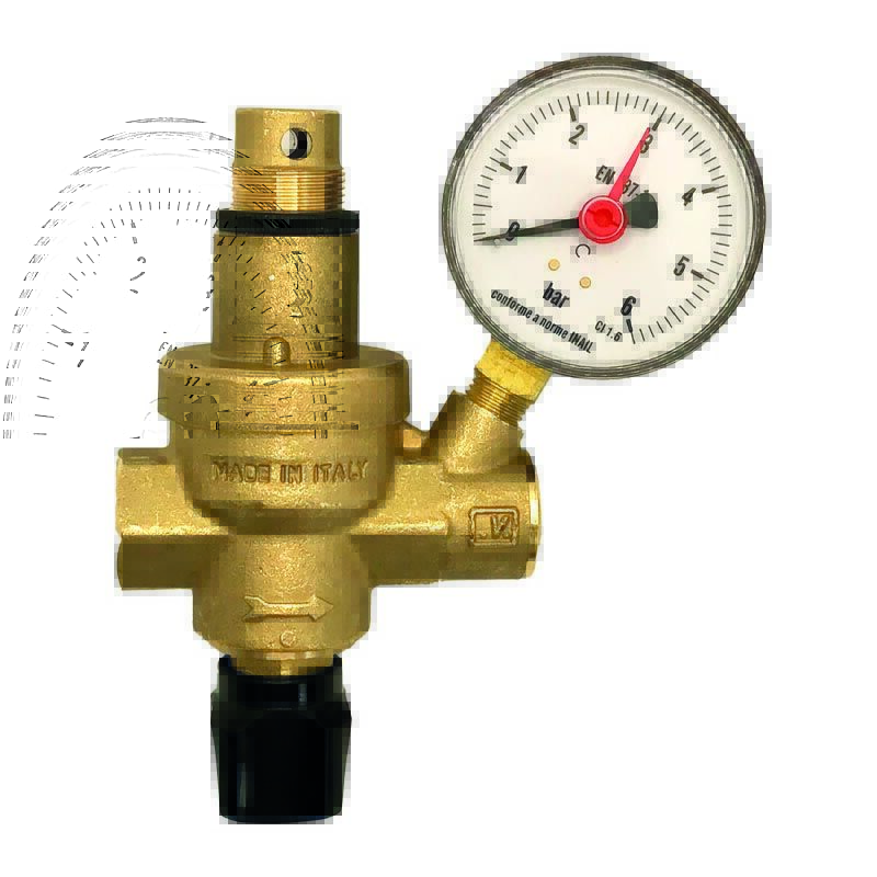 Automatische Abfüllanlage mit Manometer