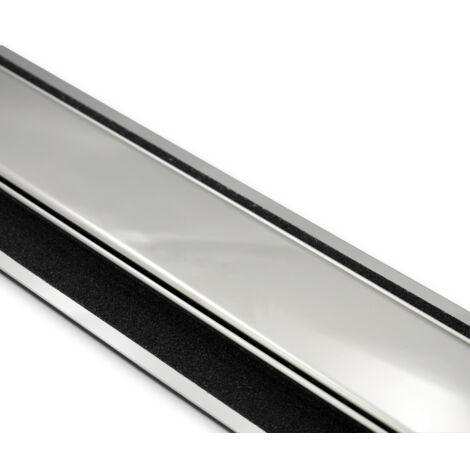 Luxuriöse Rinnen aus Edelstahl - poliert