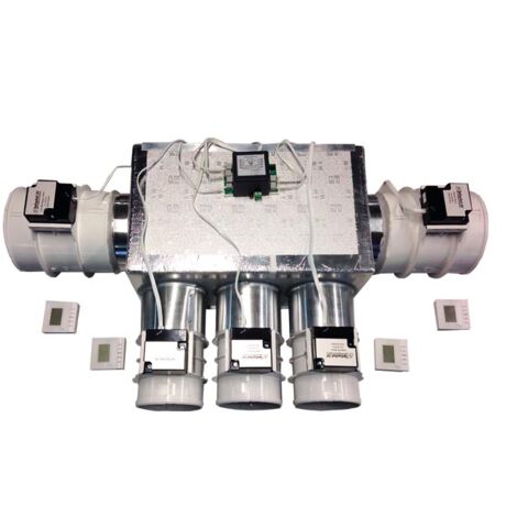 3-Zonen-Regelsystem 3-Zonen-Regelsystem mit Bypass