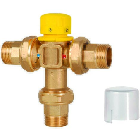 Thermostatischer Mischer für Solaranlagen - Außengewindeanschlüsse 1".