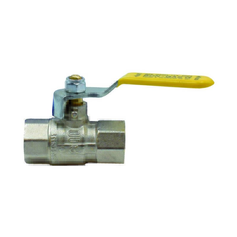 Robinet à boisseau sphérique à passage intégral pour le gaz