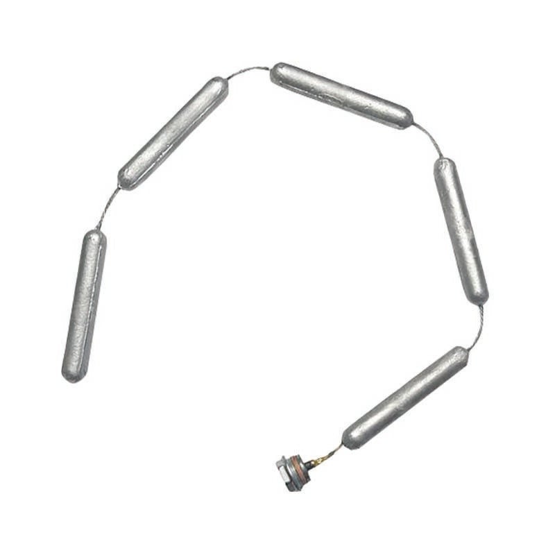 Chaîne d'anode en magnésium ø21-l130x 3-3/4"