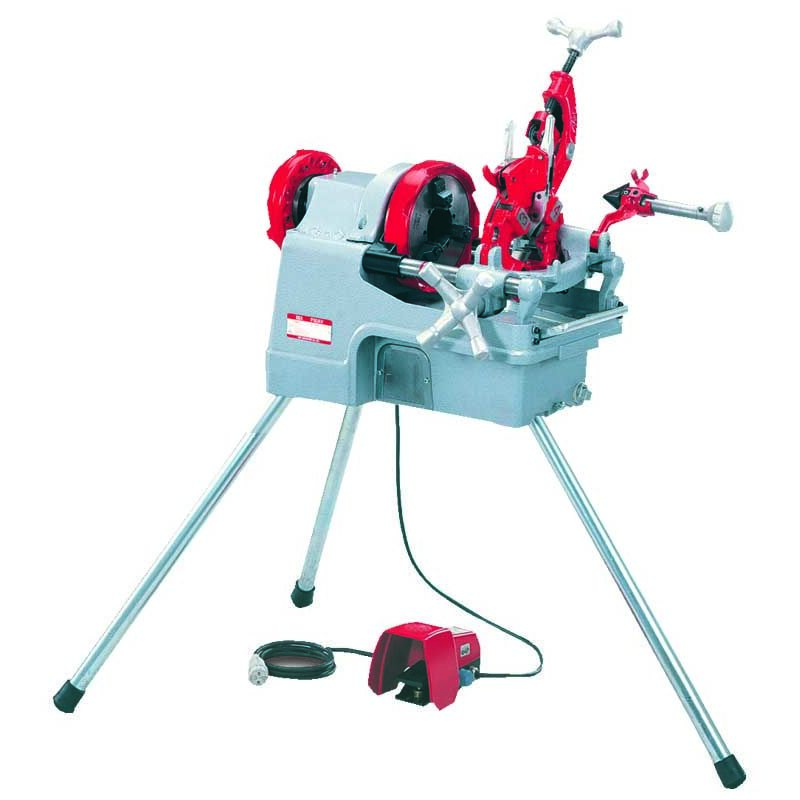 rex electric benchtop threading machines - p50av & r50av p50 av 1/2-2 ...