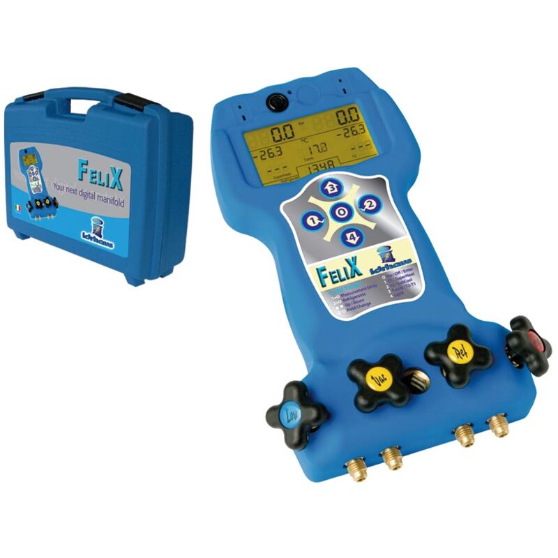 Ensemble manométrique numérique à 4 voies fox 100