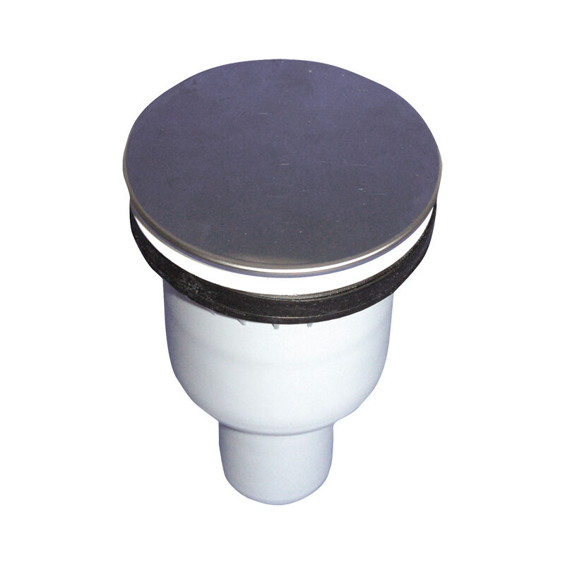 Siphon de douche DN50 vertical pour sortie Ø 90 mm avec couvercle en ...