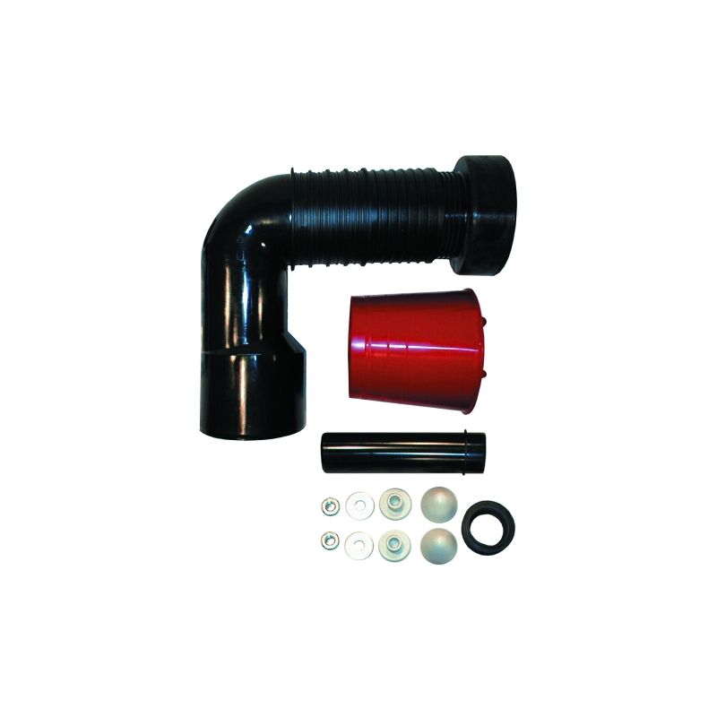 Coude de sortie pour WC suspendu DN90/110 avec joint, peut être ...