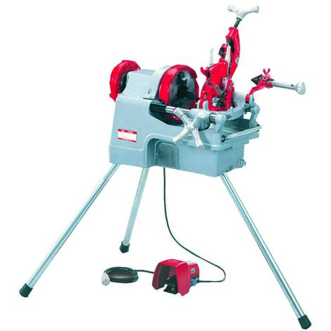 rex electric benchtop threading machines - p50av & r50av p50 av 1/2-2 ...