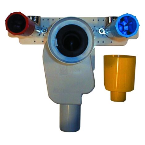 Ensemble siphon encastré DN50 pour lavabo composé de HL134.0, HL44, 2 ...