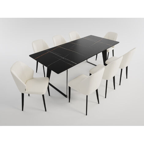 Esstisch Mit 8 Stuhlen Set