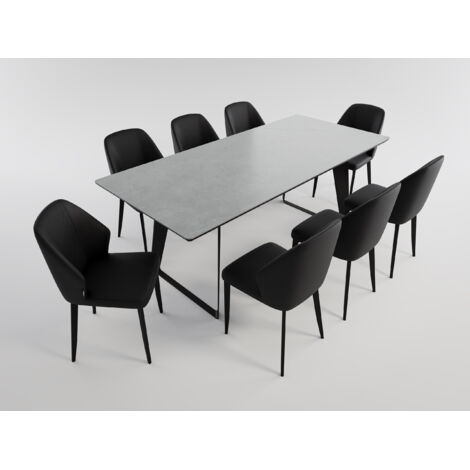 Esstisch Mit 8 Stuhlen Set