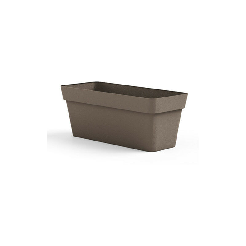 PLANTEUR RECTANGULAIRE MODERNE PLATEAUX CLEO AVEC ROUES EN PLASTIQUE ...