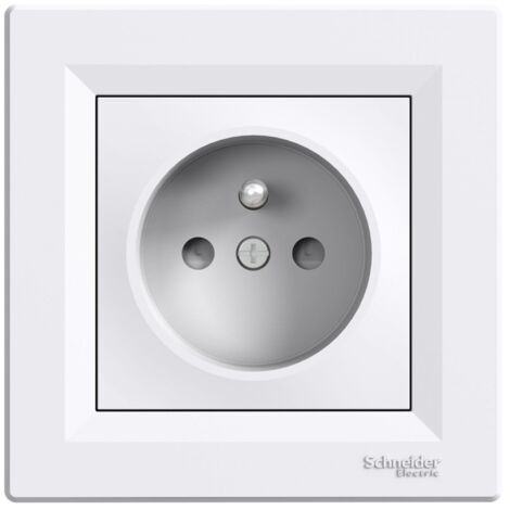 Schneider Electric – Prise simple 2P + T avec obturateurs 16A IP20 ...