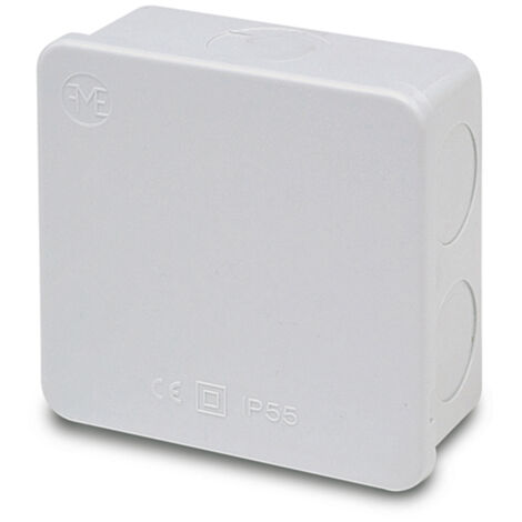 Lot de 3 boîtes de dérivation en saillie 80x80x36 IP55 3062 FAMATEL