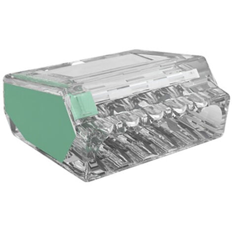 Borne de raccordement pour câbles rigides 5x 0,5-2,5mm2 EDO Technic