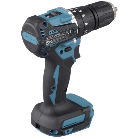 Taladro Percutor MAKITA DHP487RTJ (2 x 5,0 Ah + DC18RC + MAKPAC 2)