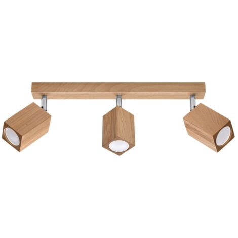 KEKE 3 oak ceiling lamp
