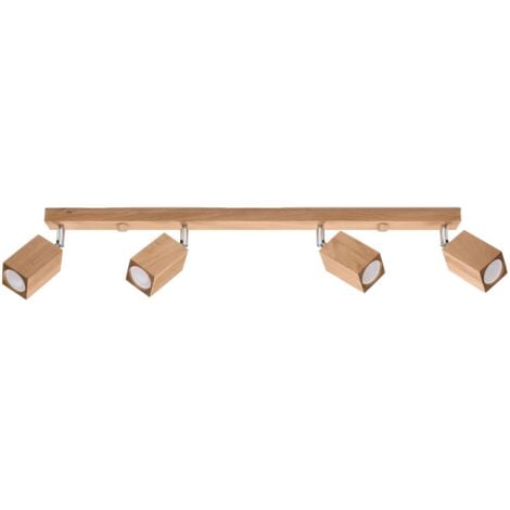 KEKE 4 oak ceiling lamp