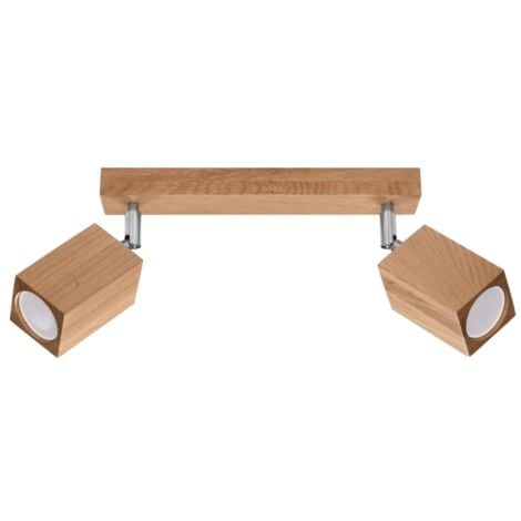 KEKE 2 oak ceiling lamp