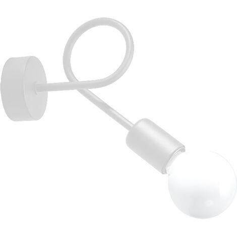 Wall lamp LOOP white