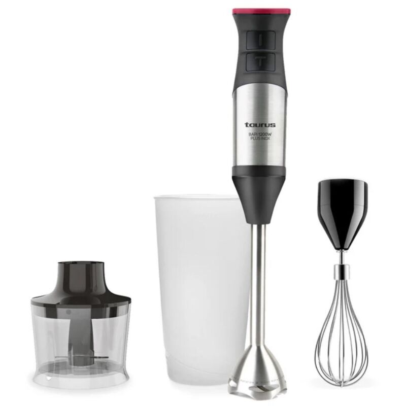 Batidora de Mano TAURUS Bapi 1200 Plus 1200W Inox (Ver II) 916405