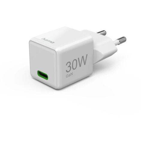 Cargador Hama USB-C 30W BLANCO