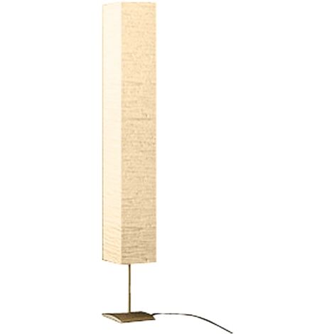 The Living Store Standleuchte mit Stahlständer 170 cm Beige - Stehlampe ...