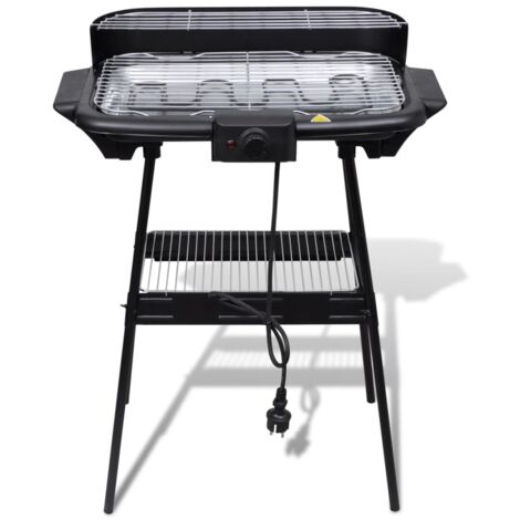 Grill BBQ Standgrill Barbecue Tischgrill Elektrogrill Gartengrill