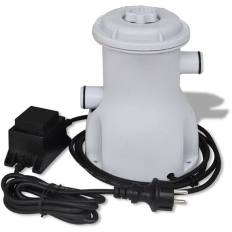 The Living Store Pool-Filterpumpe 300 gal/h - Pool- & Whirlpool-Filter