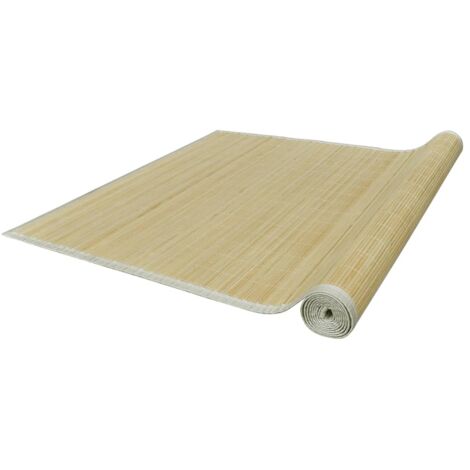 Teppich Bambus Natur Rechteckig 120x180 cm - Bambus Teppich ...