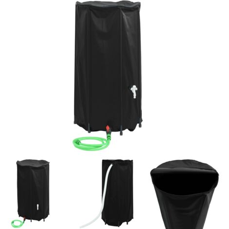 The Living Store Wassertank mit Wasserhahn Faltbar 100 L PVC ...