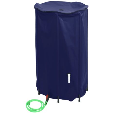 The Living Store Wassertank mit Wasserhahn Faltbar 100 L PVC ...