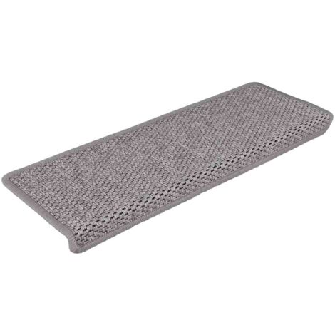 Treppenmatten Selbstklebend Sisal-Optik 15 Stk. 65x21x4 cm ...