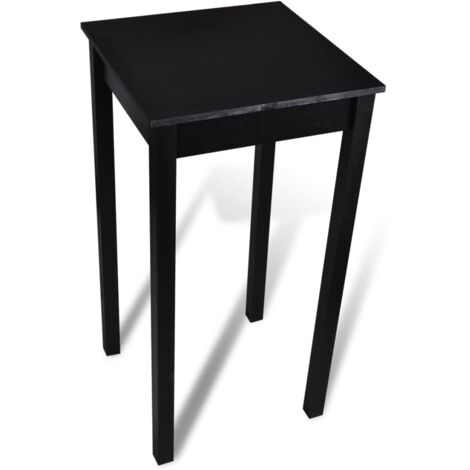 Barset Bartisch mit 2 Barhockern Schwarz - Essbereichssets - Barset ...